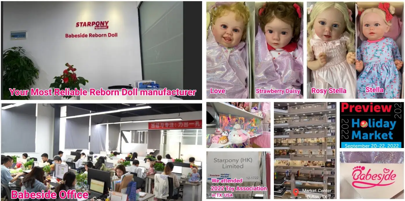 17 Inch & 12 Inch Realistic Reborn Baby Dolls - Handmade