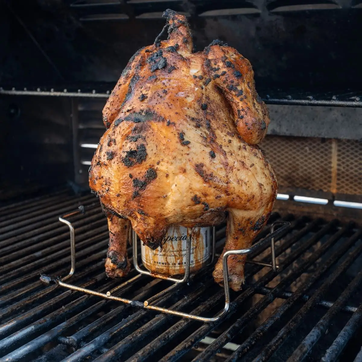 Stainless Steel Beer Can Chicken Holder For Grill And Beer Butt Chicken ...