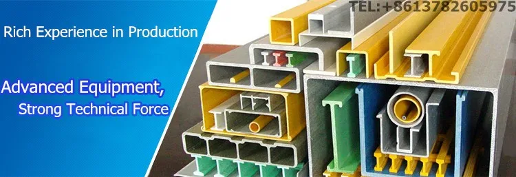 H & I Shape Fiberglass Beam FRP Profiles Custom Cutting Processing ...