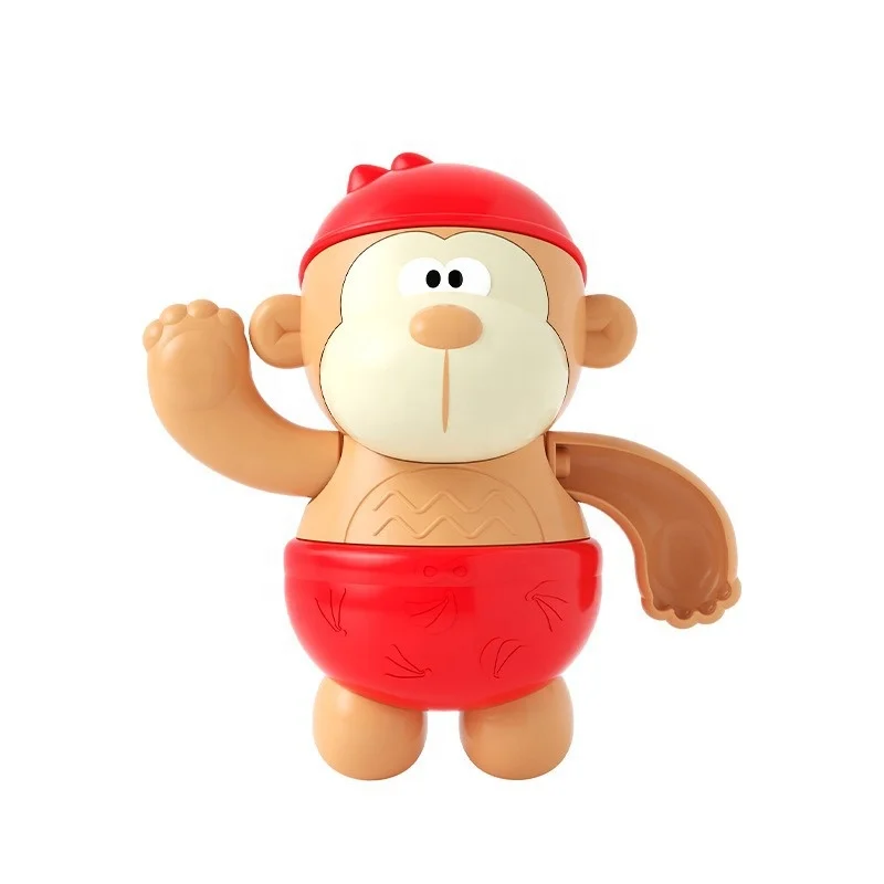 Chain Swimming Monkey Cartoon Wind-up Animals Cross-border Summer ...