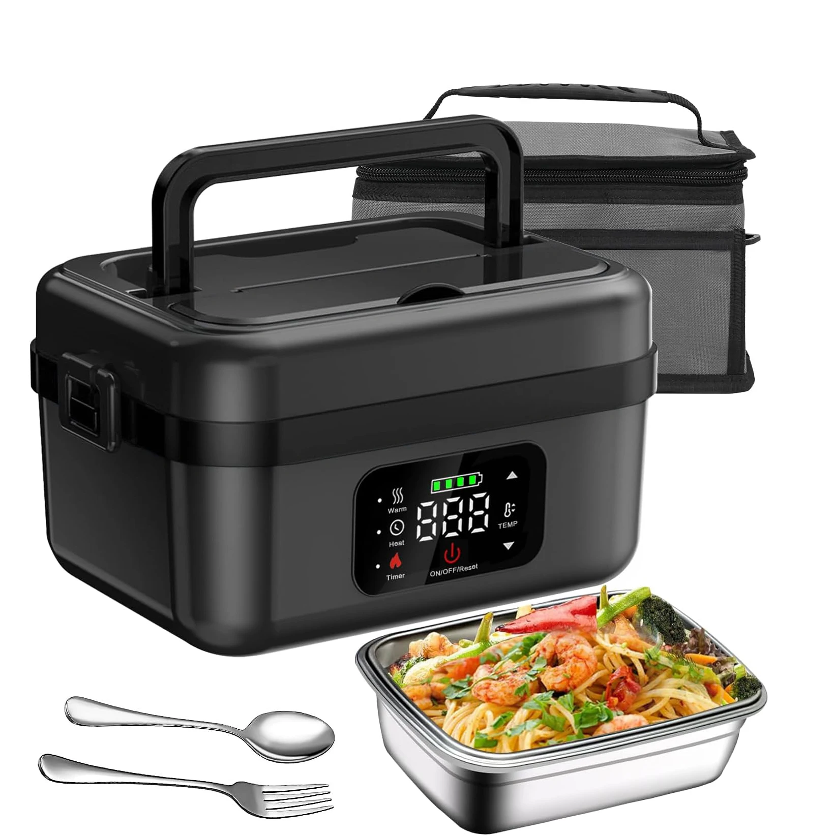 2025 Upgraded Portable Electric Lunch Box - 8000mah Battery