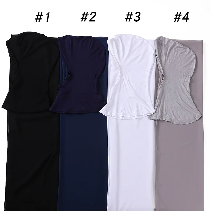 Instant Chiffon Muslim Hijab - Full Cover Bonnet Jersey