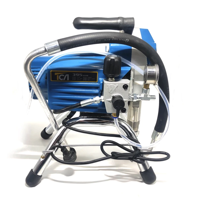 110v Brushless Sprayer Portable Piston Pump Paint Spraying Machine 395 ...