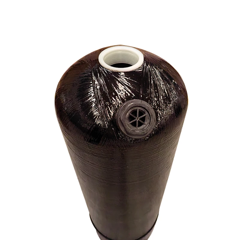 Composite Pressure Vessels Frp Fiberglass Media Black Color 10x54 Dome ...