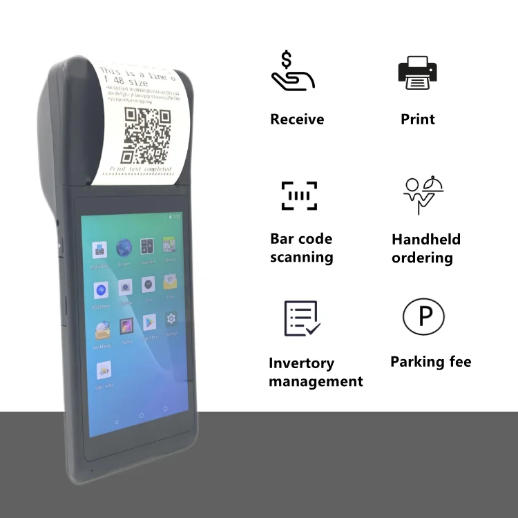 Mobile Handheld Screen Android Handheld Pos System Terminal Ht-q8 ...