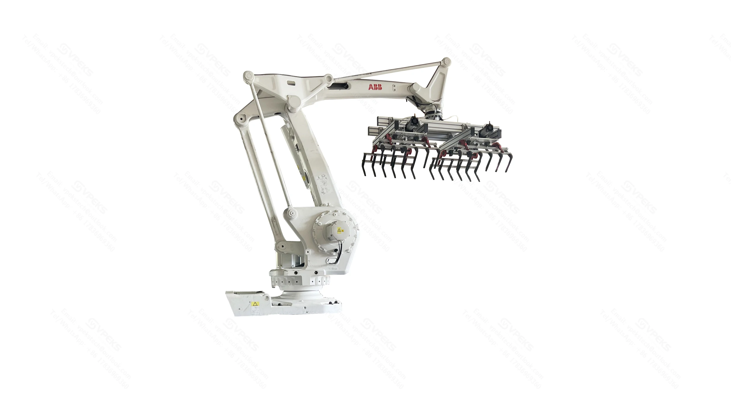 Vpeks Grain Seed Robotic Arm Bag Palletizer Mechanical Stacker ...