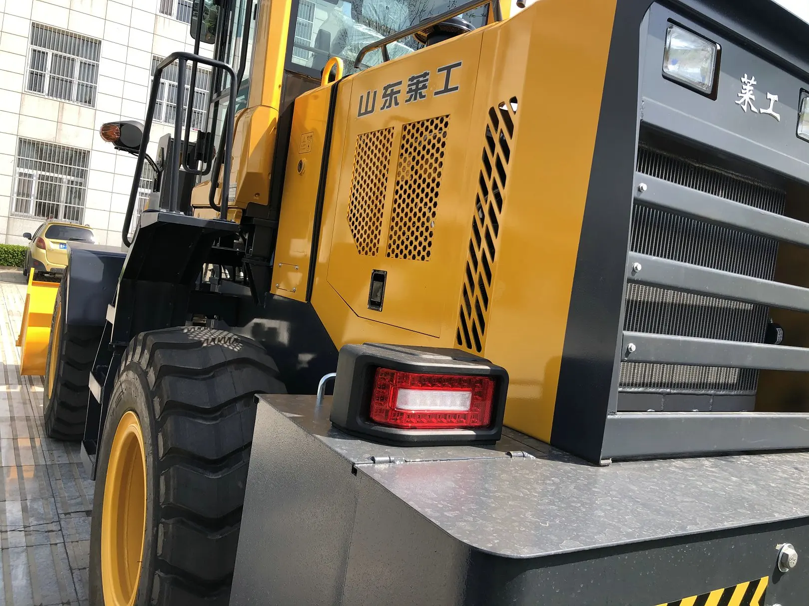 Solid Tire Rakes Wheel Loaders Front Loader 1 Ton Wheel Loader Mini ...