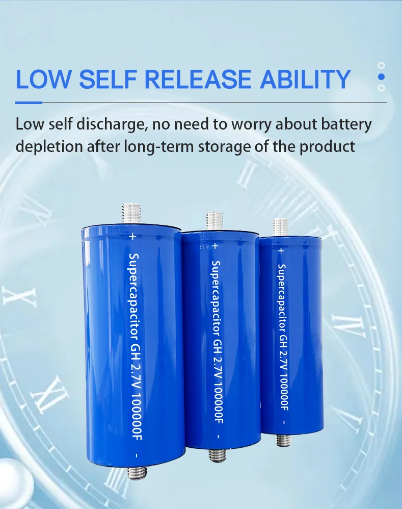 Graphene Ultracapacitor 2.7V 100000F for Energy Storage