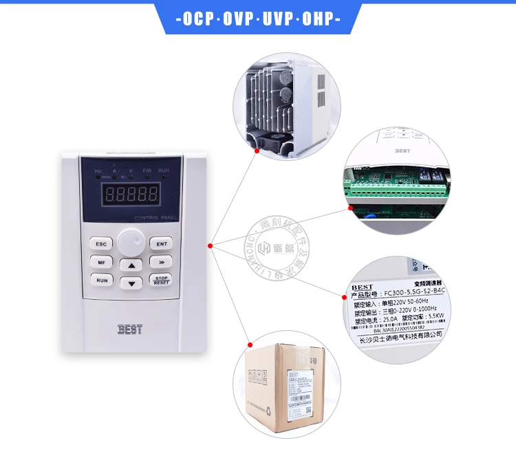 BEST VFD Spindle Inverter 5.5kw - 1000HZ off Grid Hybrid Solar