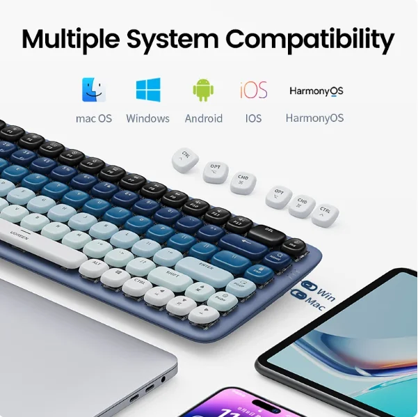 Ugreen Fun Mechanical Keyboards - Dual Mode Wireless & Wired
