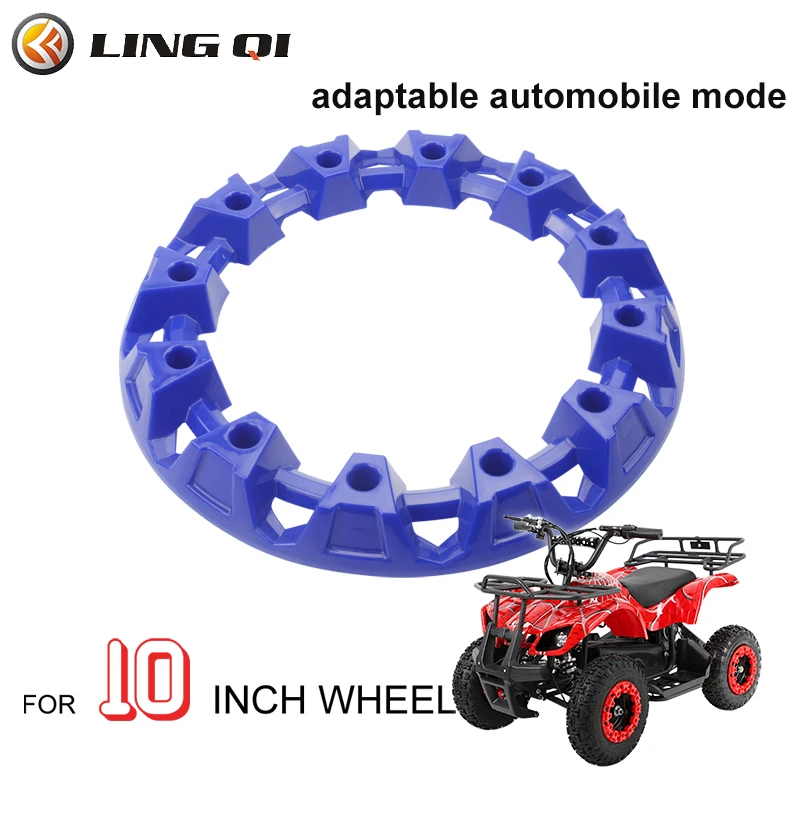 Ling Qi 10 Inch Wheel Trim Hub Protection Decor Rim Dune Buggy Plastic ...