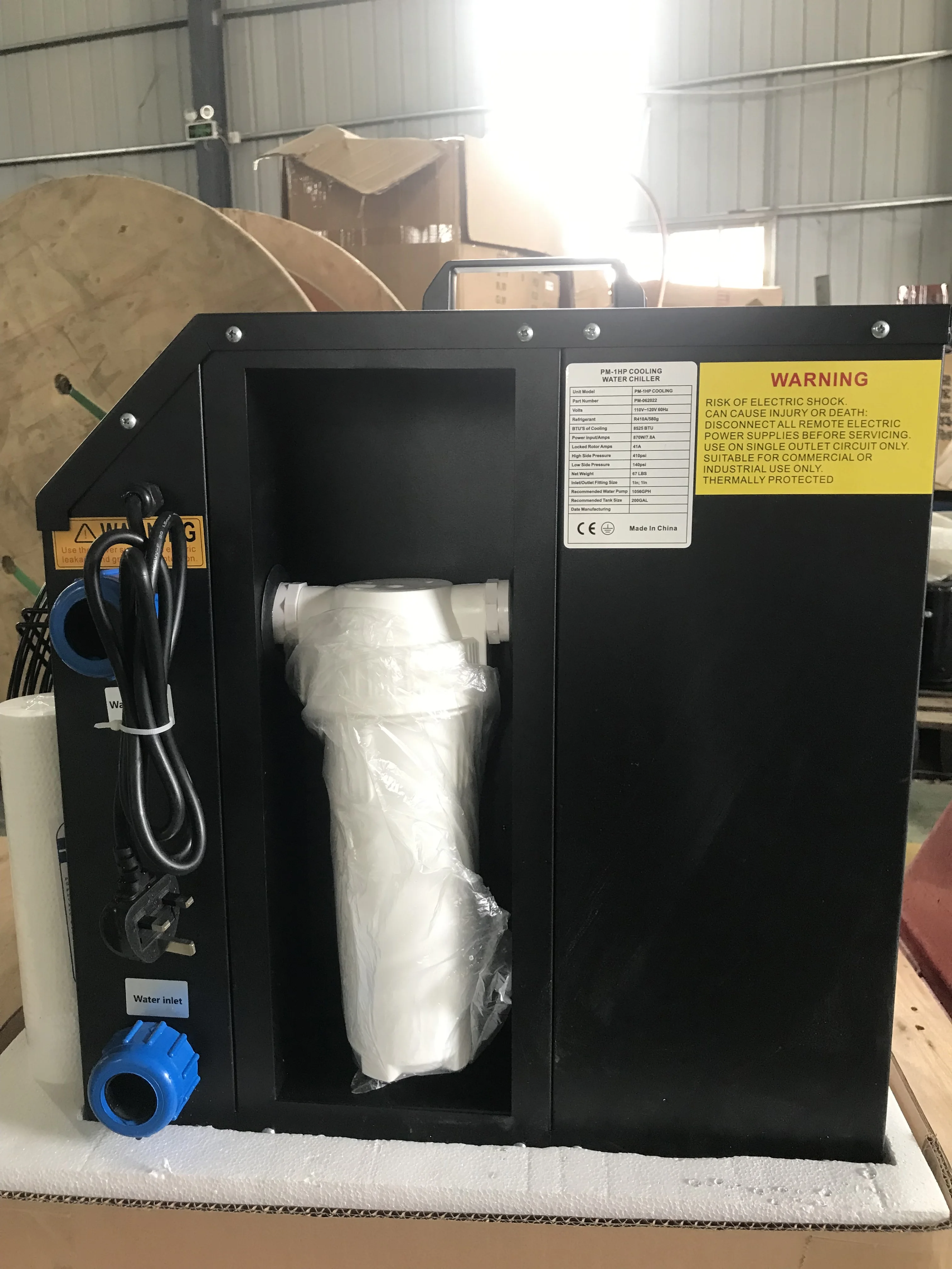 2023 Athlete Fitness Recovery Ice Bath Chiller - Ozone Cycle Use