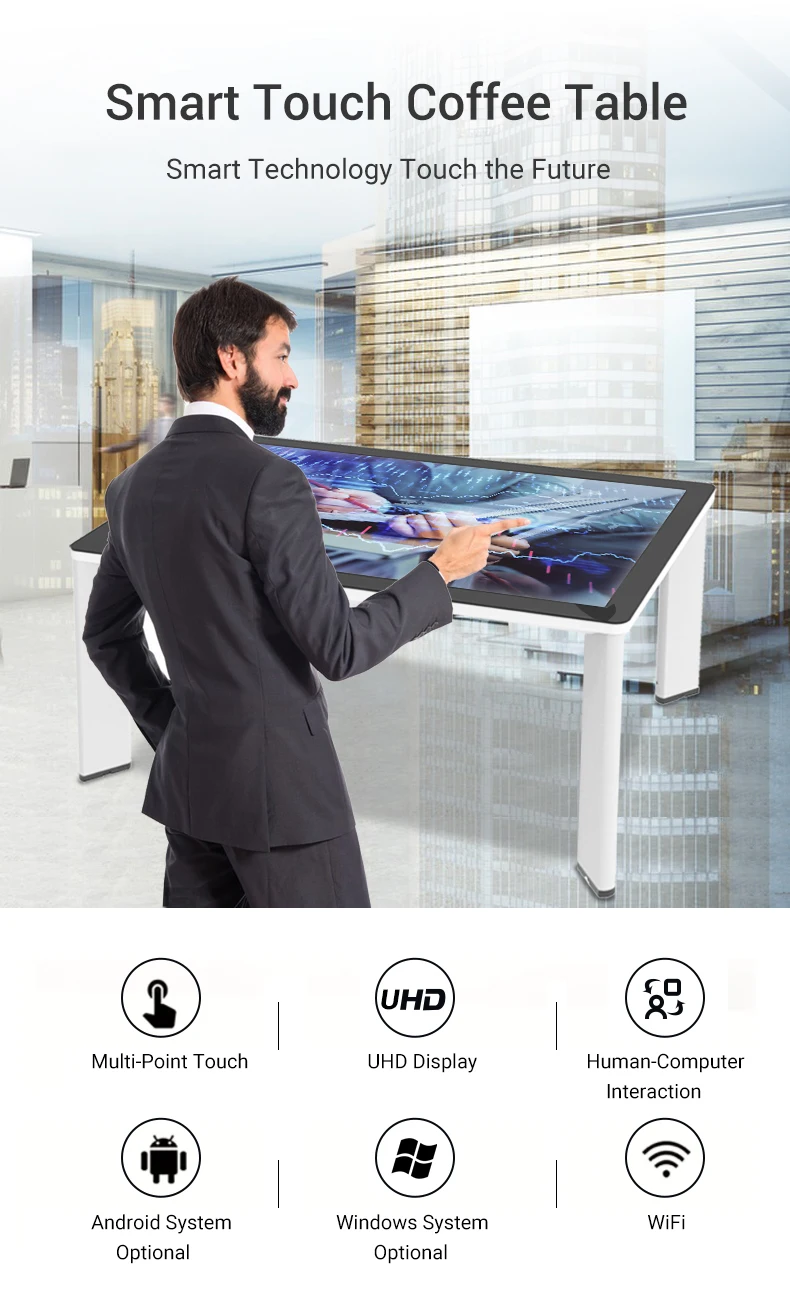 Hot Sale Touch Interactive Game Table Digital Touch Screen Game Table ...