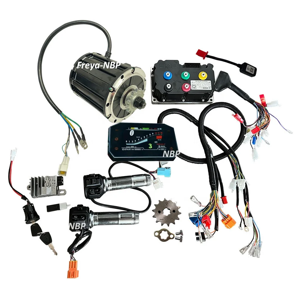 QS 120 70H BLDC 72V2000W Mid Drive Motor with Fardriver Controller