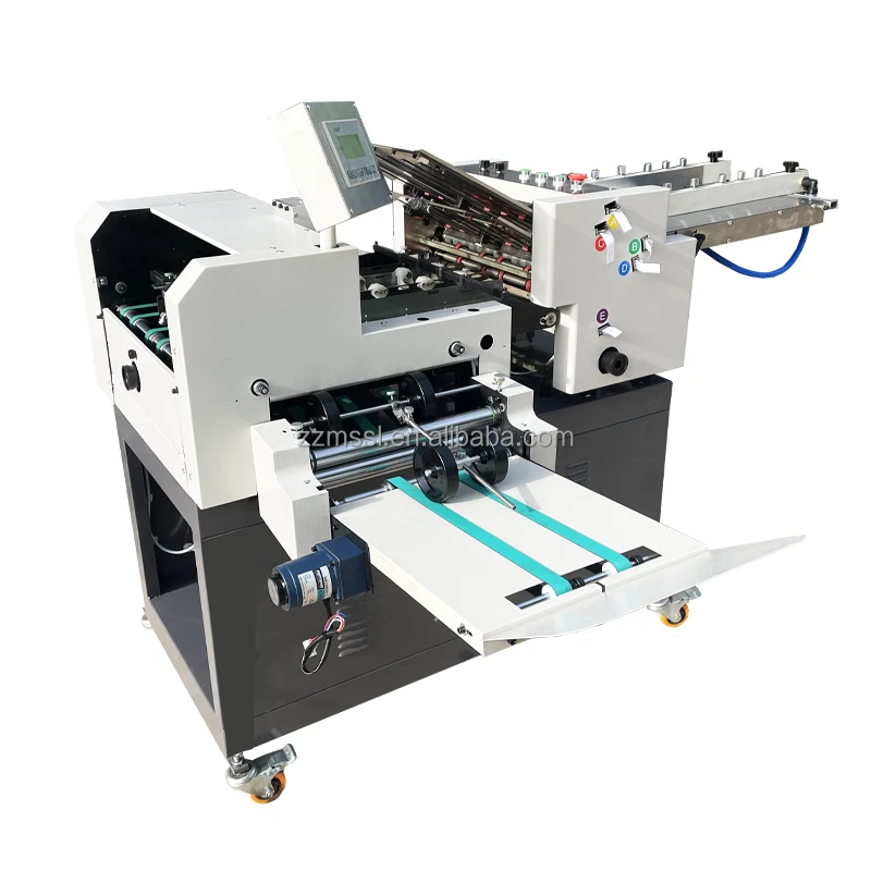 Automatic Cross Fold Paper Folding Machine - Best Sale