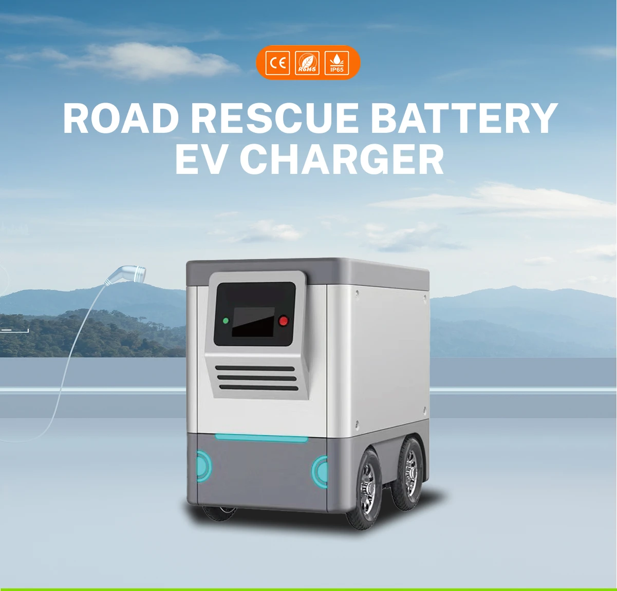 60kw Portable EV Charging Station - Safe & Durable Power