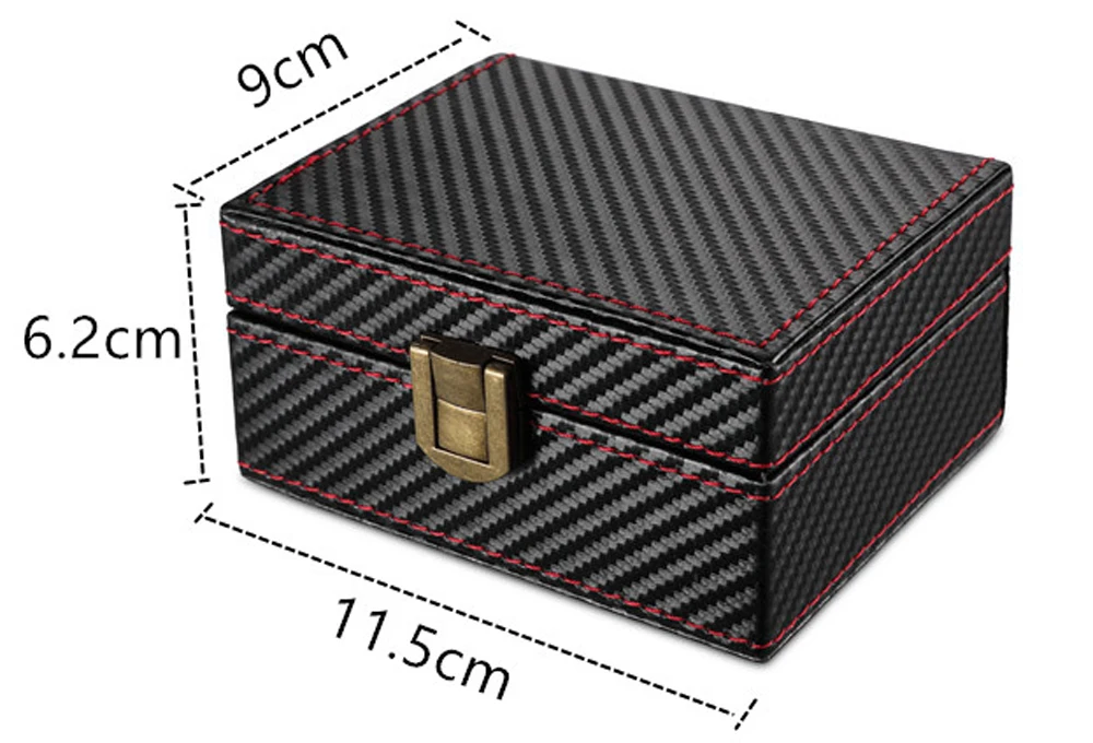 Carbon Fiber Faraday Box Car Key Fob Protector Signal Blocker For ...