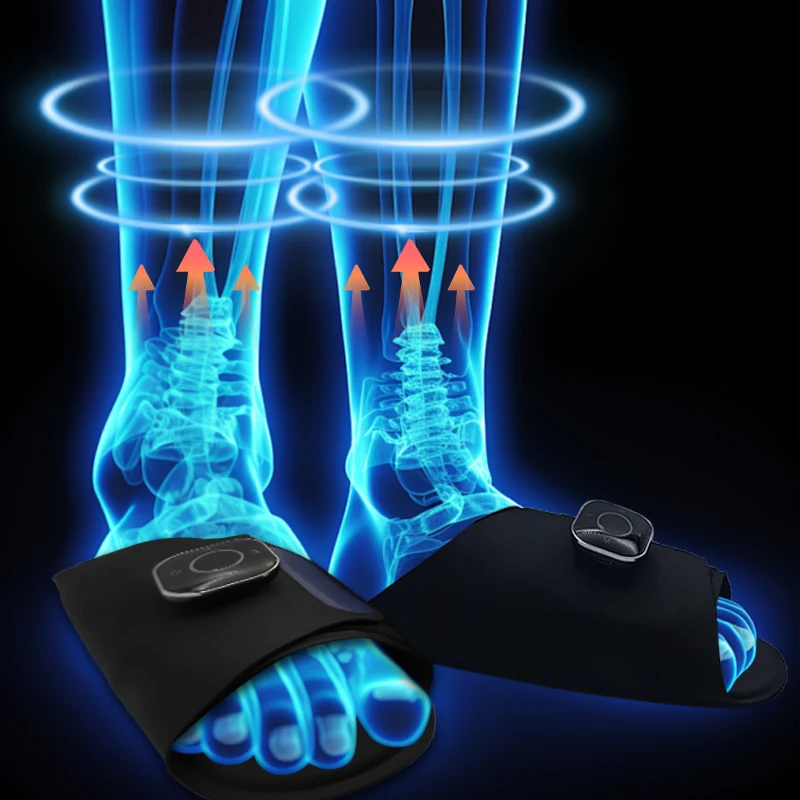 Customized Foot Care Massage Slippers Portable Acupressure Reflexology ...