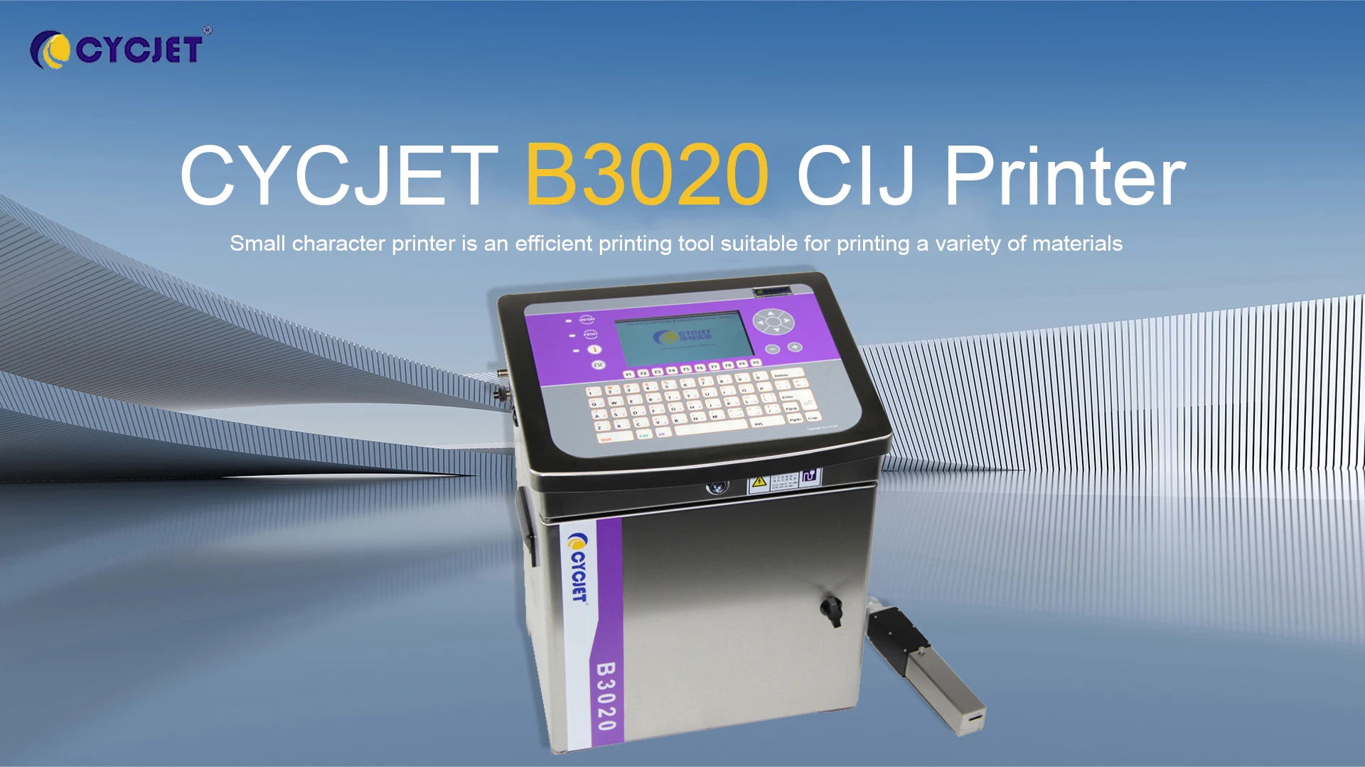 CYCJET B3020 Inkjet Printer - High Productivity & Versatility