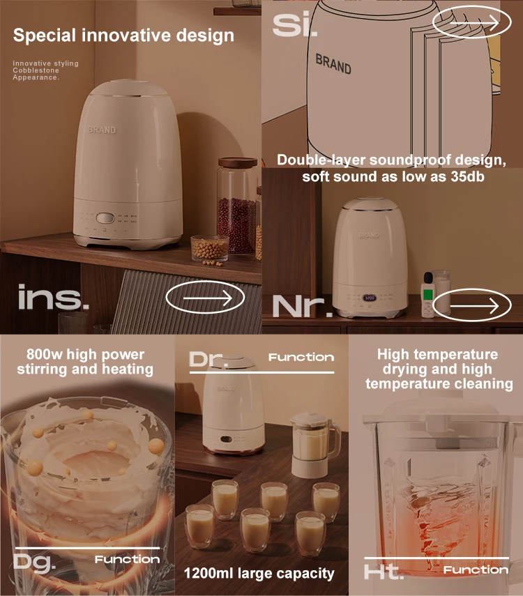 6-Blade Design Procesadores De Alimentos Multifunction Baby Food ...