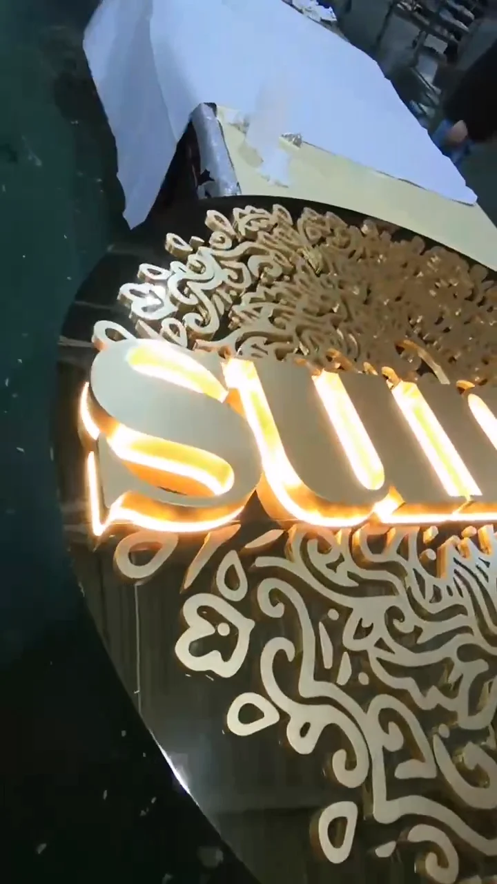 Hot-selling Acrylic Backlit Alphabet Lettering Signs Outdoor Led Decor ...
