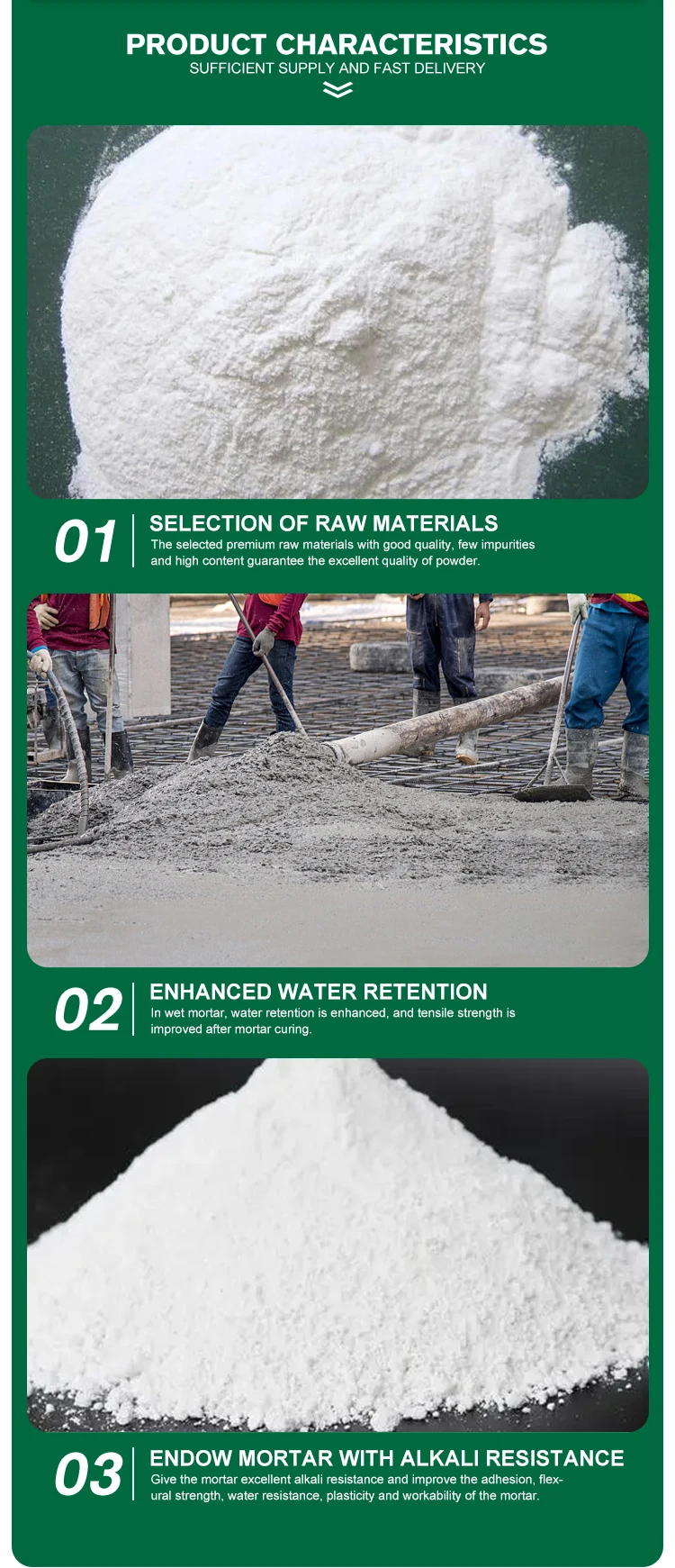 Interior Wall Putty Bonding Gypsum Water Soluble Polymer Emulsion ...