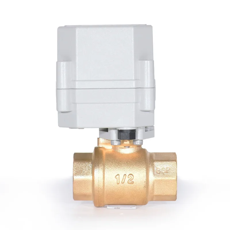 2-way 1/2'' Proportional Control Modulating Brass Ball Valve