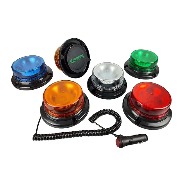 Car Emergency Tools Solar Flashing Blinker Roof Lamp Magnetic Base ...