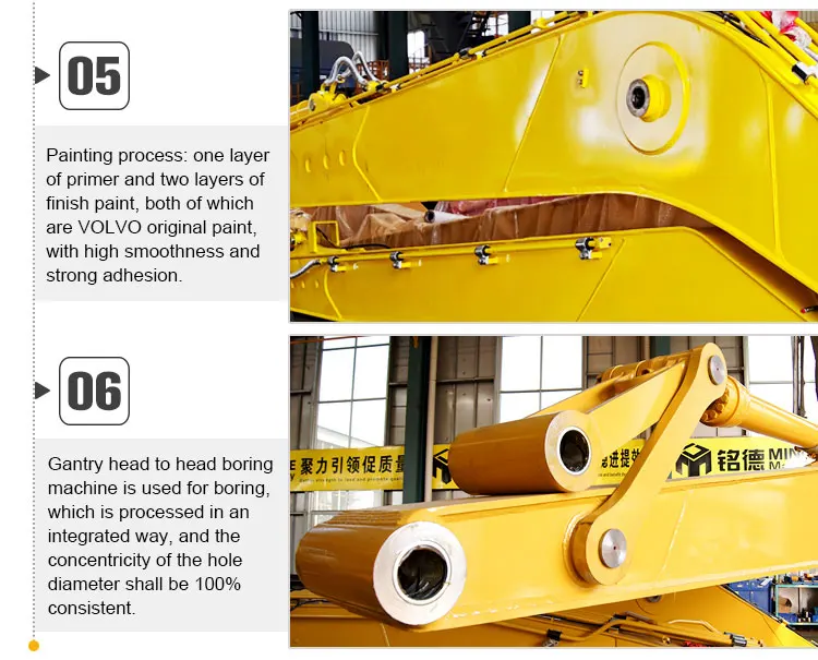 MONDE Long Reach Arm Excavator Demolition Arm Reach Boom