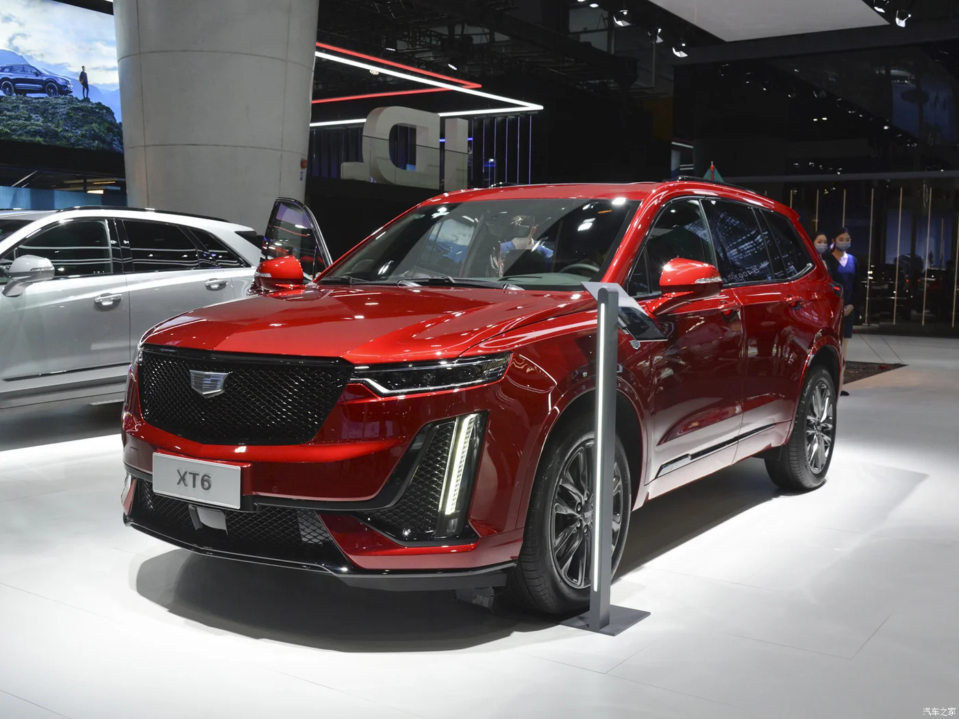 Cadillac Xt6 2023 2024 White China New Launched Suv Saic 2.0t Fwd Fashion Type 48v Light Hybrid ...