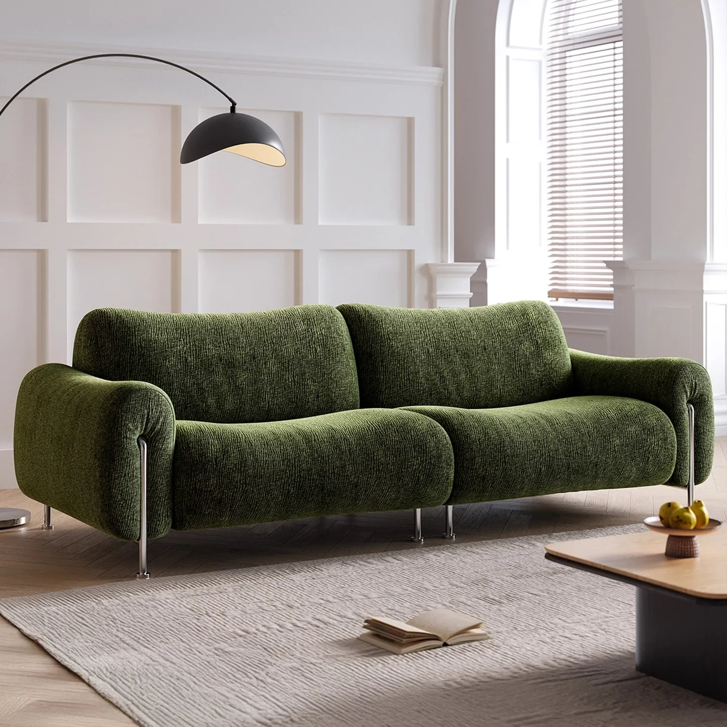 Commercial Grade Velvet Sofa | High-End Project Furniture – PGR Furniture