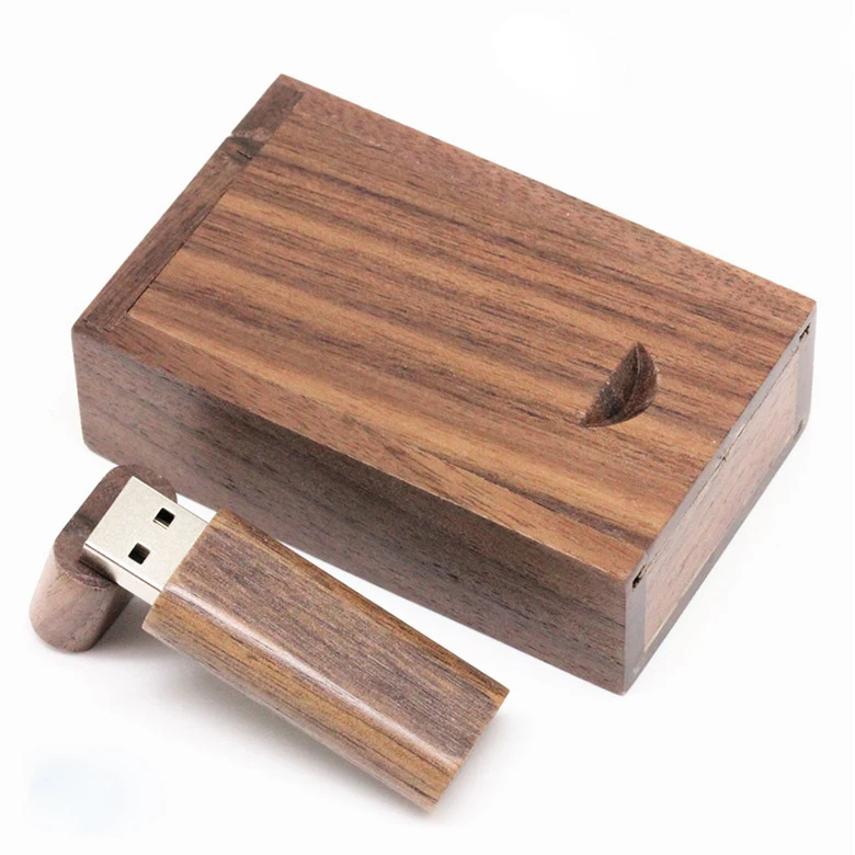 Custom Twist Wooden Pendrive USB 3.0 - 256GB Capacity