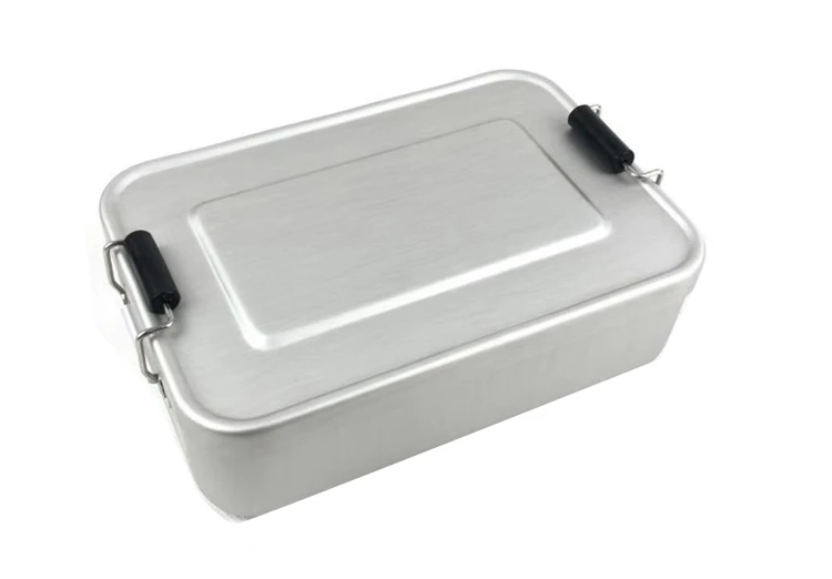 Hiking Lunch Box - Durable Aluminium Bento for Freshness
