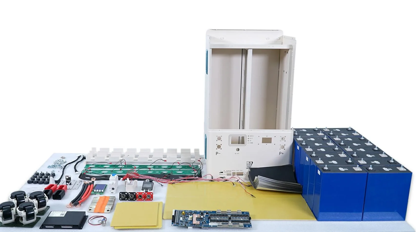 16s Diy 280ah Battery Box Bms 48v 200a 280ah 300ah Diy Kit With 2a ...