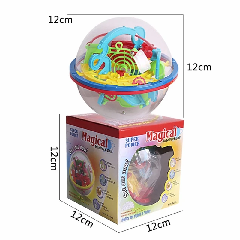 Maze Ball 100 Barriers Maze Puzzle Game Intellect 3D Labyrinth Magic ...