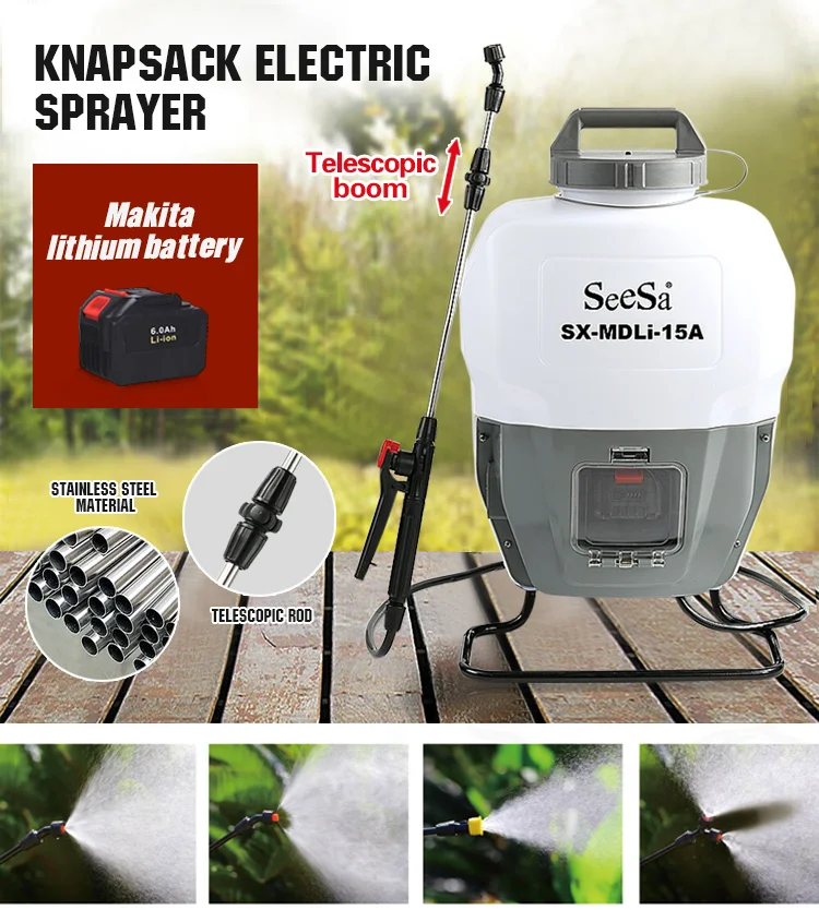 Seesa Pulverizador Agricola 15L - Efficient Pest Control