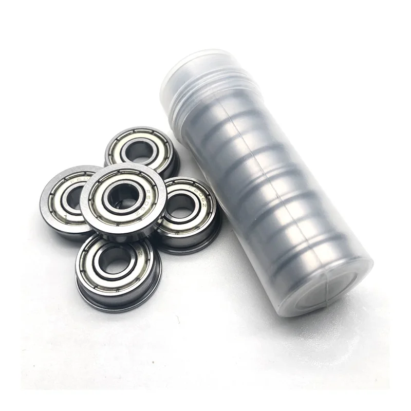 Stainless Steel Flange Bearing 2x5x2.5mm 2x6x2.5mm 2x7x2.8mm 2.5x8x3mm 3x6x2.5mm 3x8x3mm 3x9x4mm ...