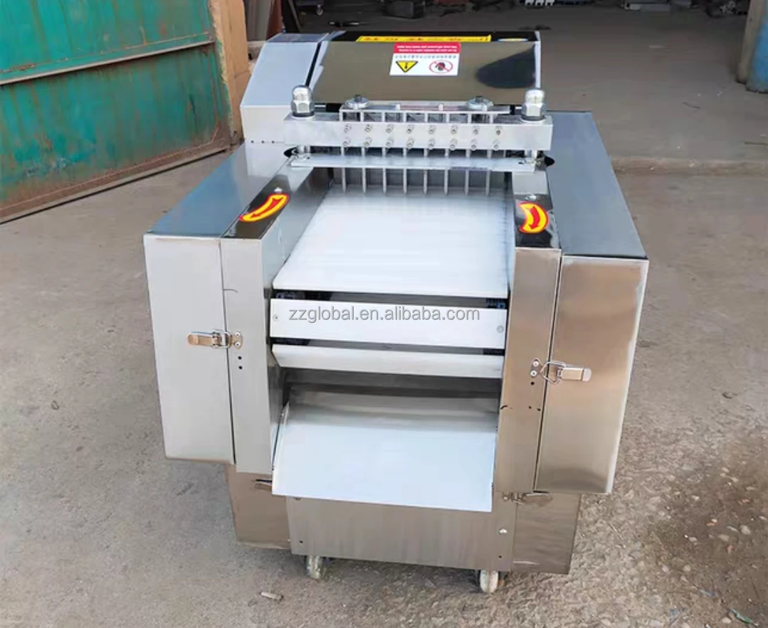 Global Commercial Fresh Chicken Beef Pork Cube Cutter Meat Dice Cutting ...