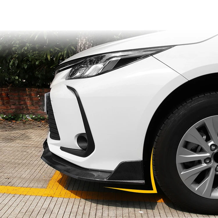 Car Front Bumper Splitter Lip Diffuser Body Kit Spoiler Deflector Lips ...