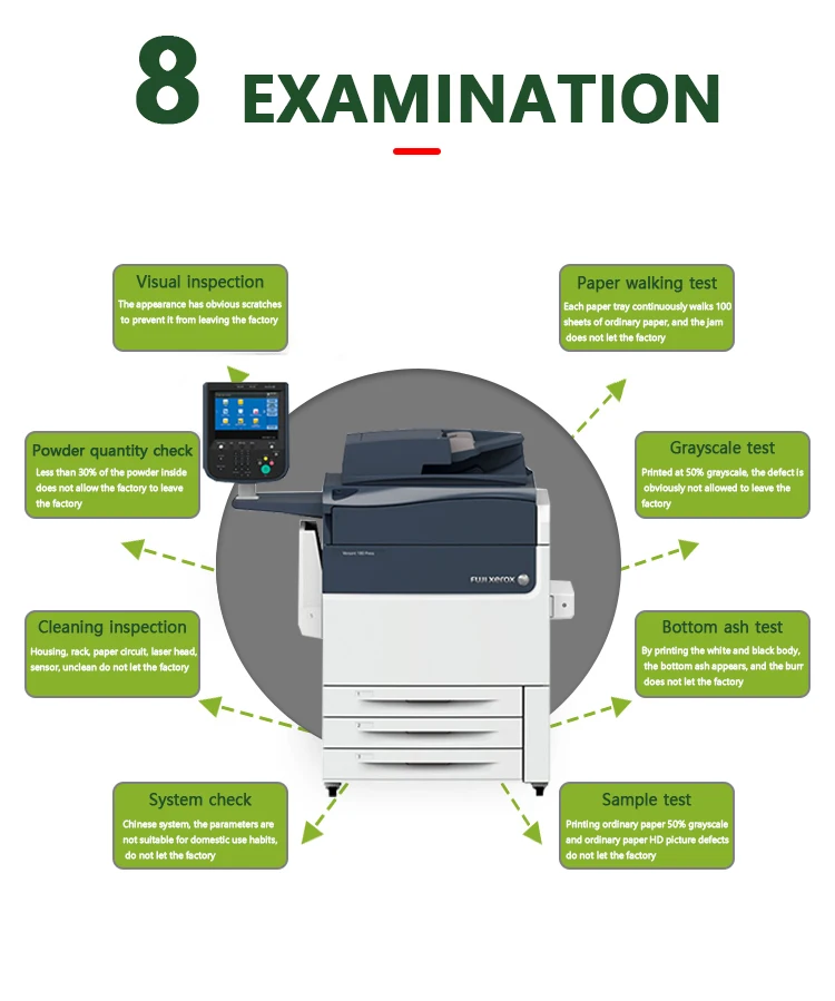 High-speed Color Laser Printer - Xerox Versant 80/180 Press