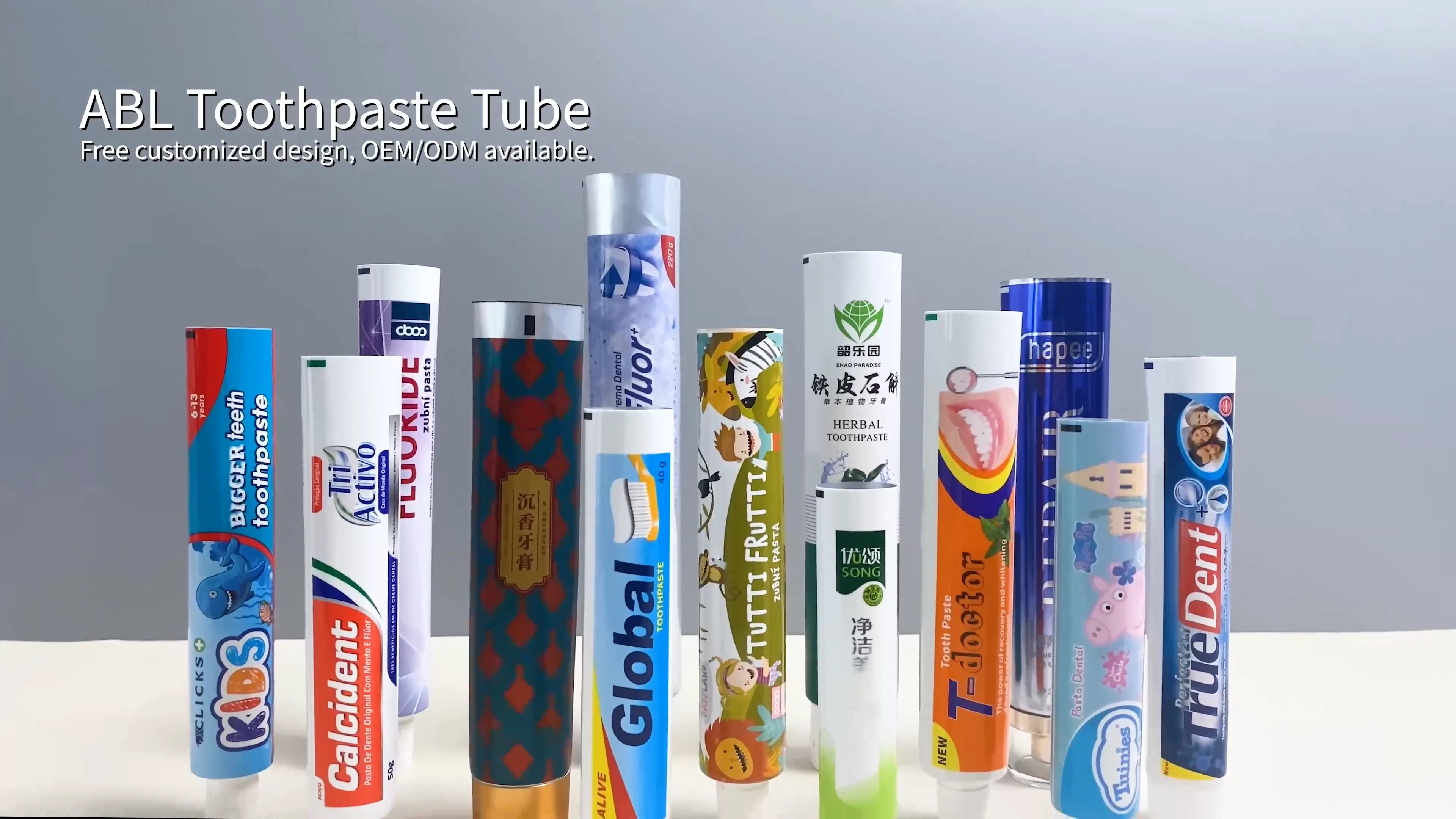 Customized Personalized Luxurious D40 Diameter Gradient Printing Empty ...