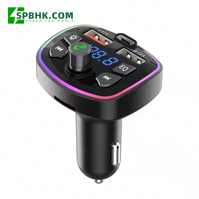 Top Seller Qc 3.0 Fast Charging Dual Usb Car Mobile Phone Charger Fm ...