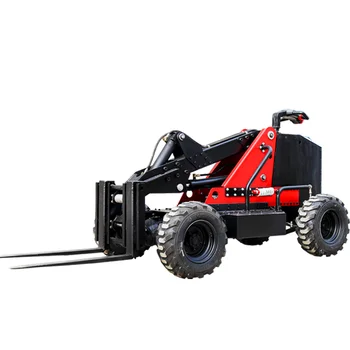 Tak Electric Off-road Fork Truck Mini Outdoor Boom Lift Truck Rough ...
