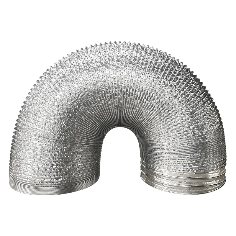 Kitchen Range Hood Pipe Exhaust Duct - Double Sided Aluminum Foil