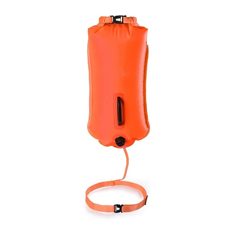 Ultralight 28l High Visible Safety Swim Buoy For Trailing With ...