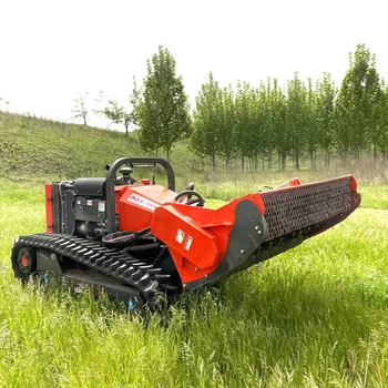 Remote Control Forestry Mulcher Lawn Mower China Wasteland Mower - Buy ...