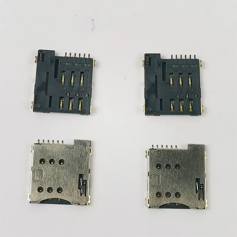 Customized Products Card Edge Connectors 8 Ways Pin Tf Card Connector ...