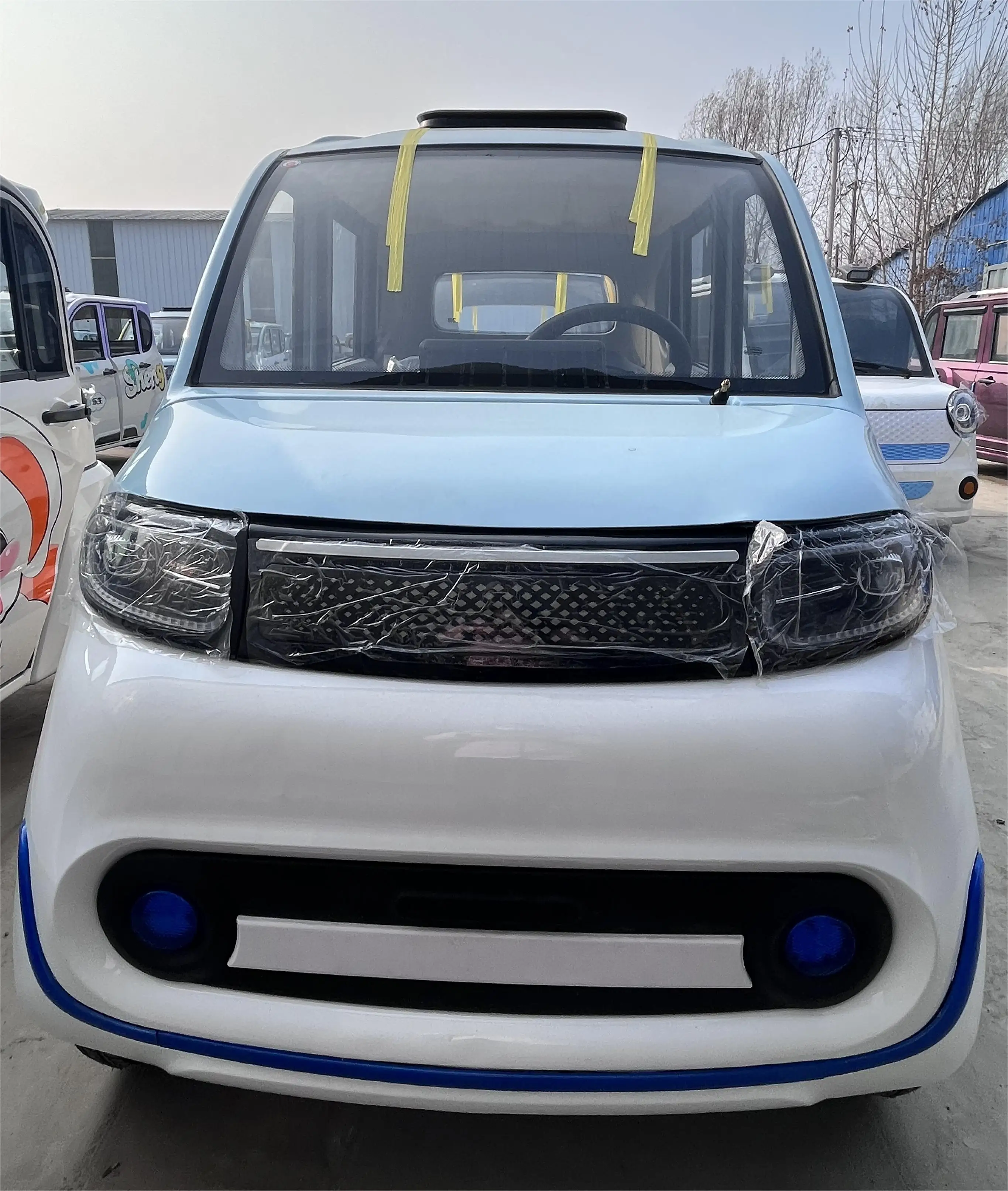 Electric Tricycle Closed Auto Rickshaw - Lesheng S3