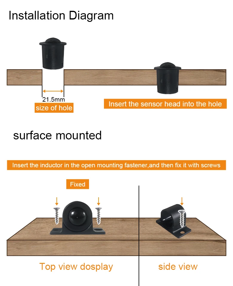 Split Design 120 Degree 12v 24v Sensing Infrared Human Body Movement ...