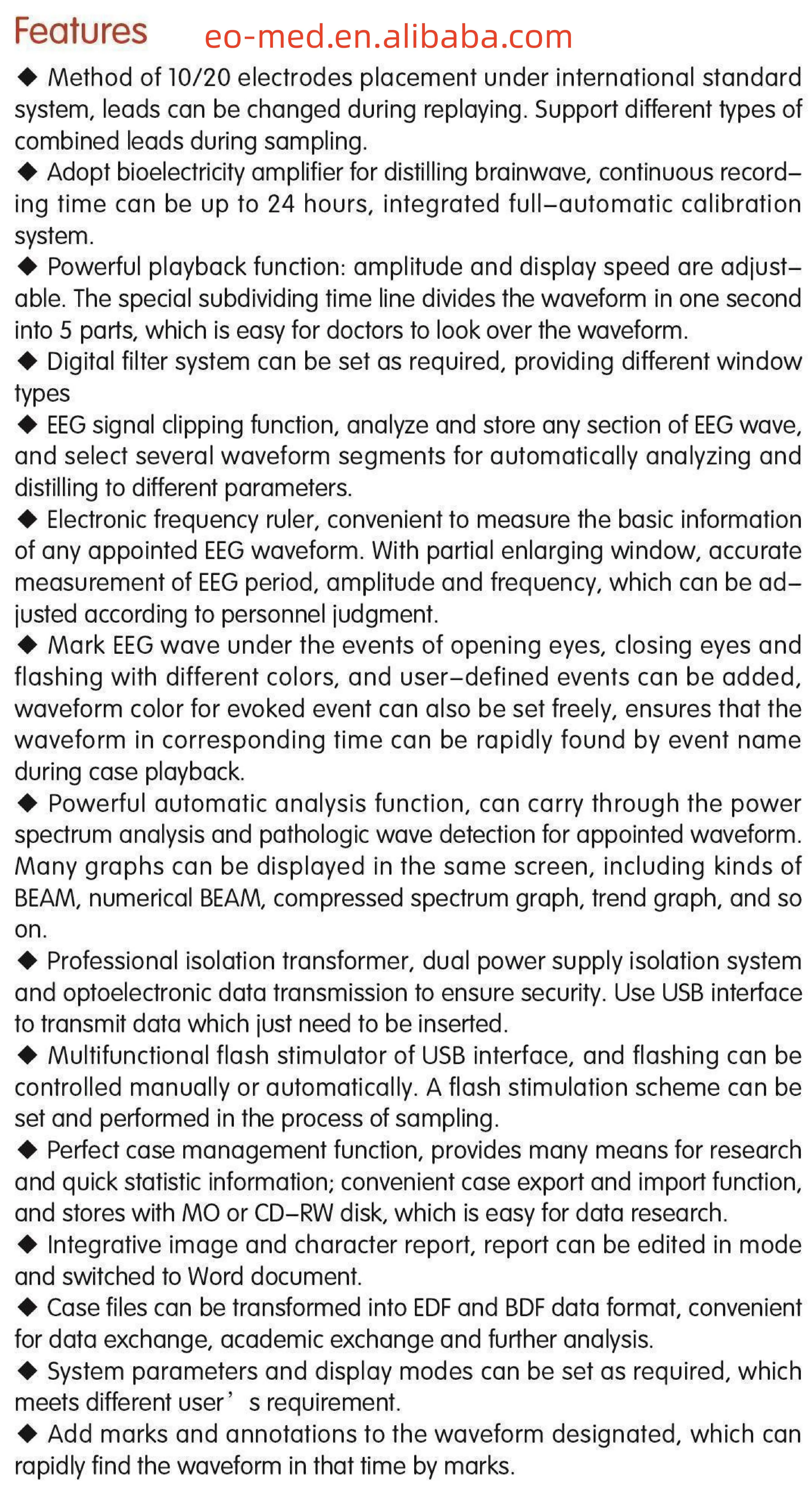 Low Price Digital Brain Electric Mapping Eeg Electroencephalogram To ...